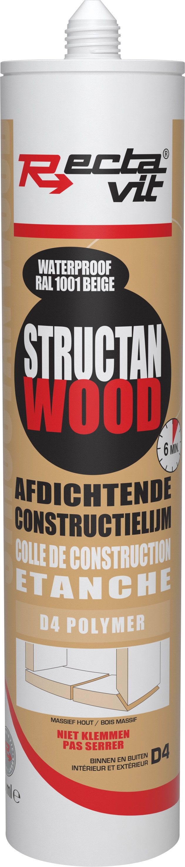 Rectavit - Structan wood -290 ml - Rectavit
